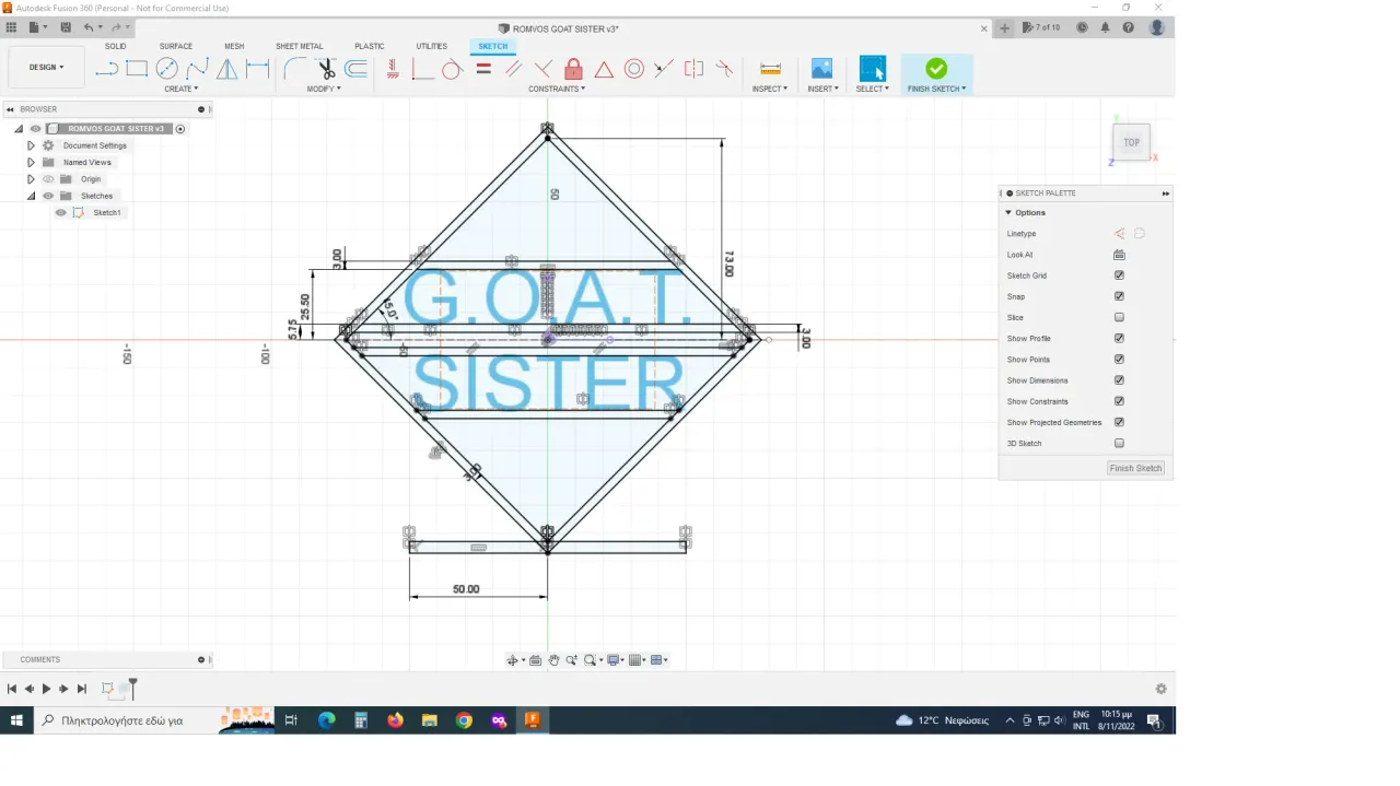 goat sister award by AresGr | Download free STL model | Printables.com