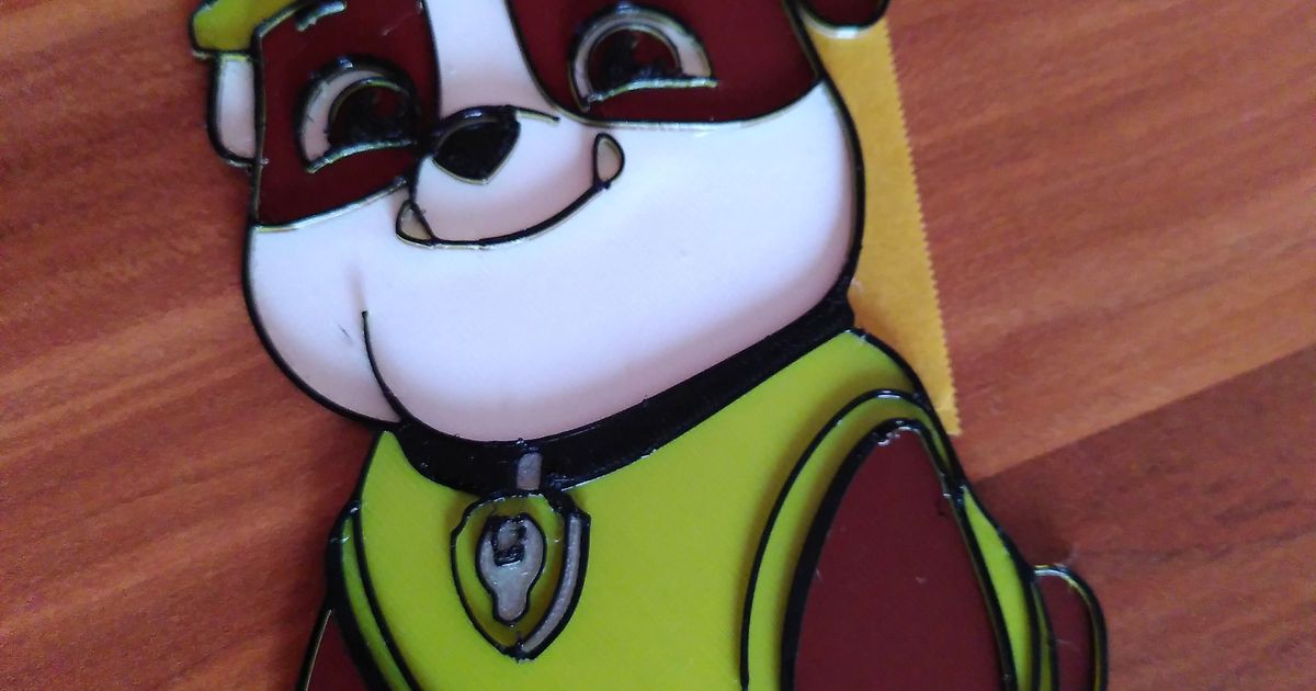 Rubble from Paw Patrol by sango | Download free STL model | Printables.com