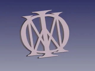 Dream Theater (Majesty) Logo + Keychain by Andys1957 | Download free ...