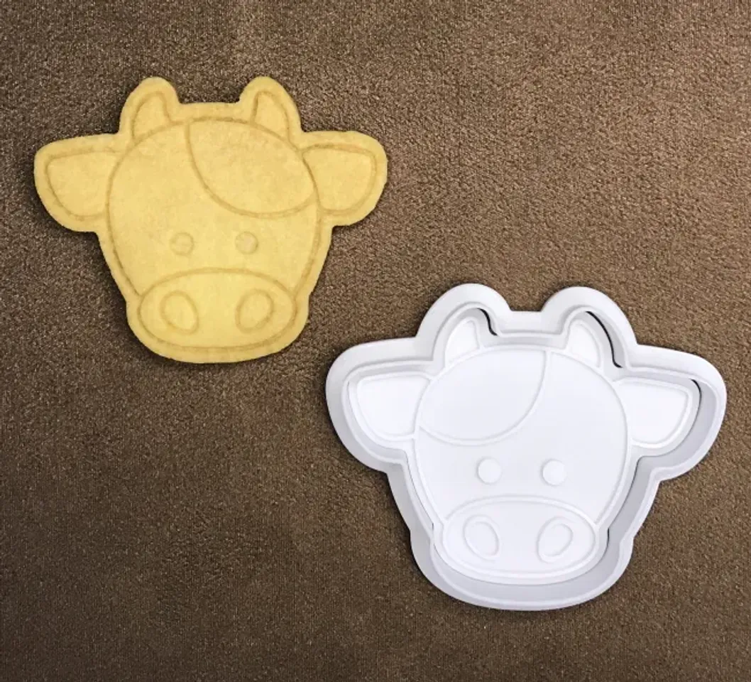 Cow Cookie Cutter by losscutmajin | Download free STL model ...