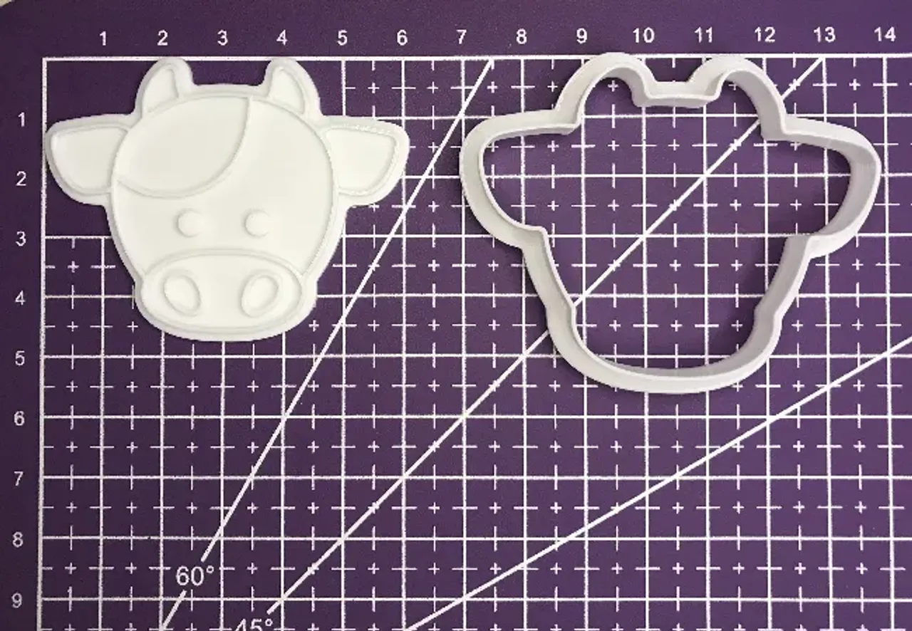 Cow Cookie Cutter by losscutmajin | Download free STL model ...