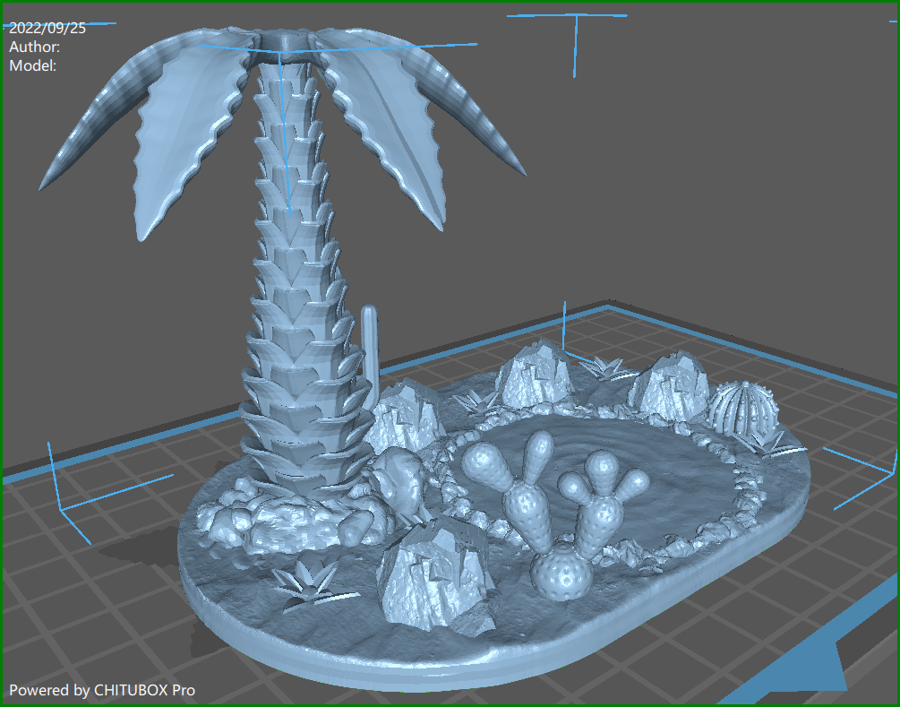 Desert Oasis scenery/Scatter by Knightfall Studios | Download free STL ...