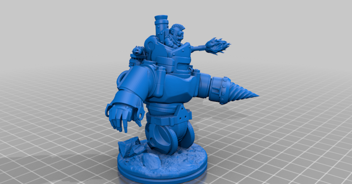 Dwarf Mech Hunter by Knightfall Studios | Download free STL model ...