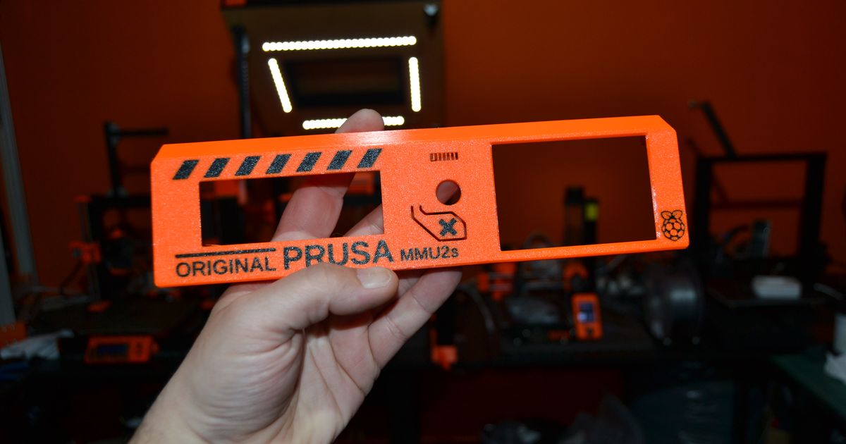 Dual Color 3.5" Touch Screen Mod for Prusa Mk2/2s/3/3s by De3DPrintman ...