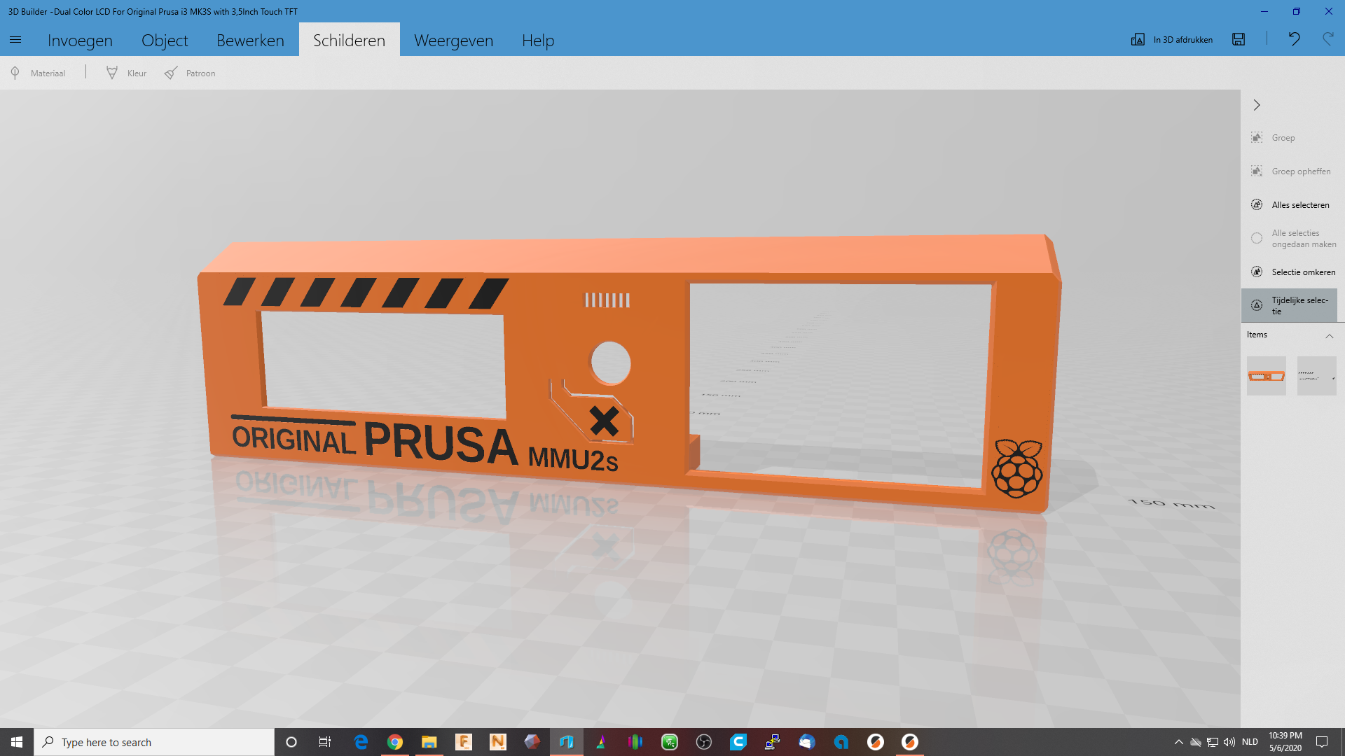Dual Color 3.5" Touch Screen Mod for Prusa Mk2/2s/3/3s by De3DPrintman ...