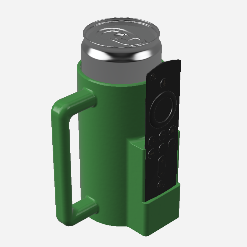 Beer Mug Remote Holder by sdgsean | Download free STL model ...
