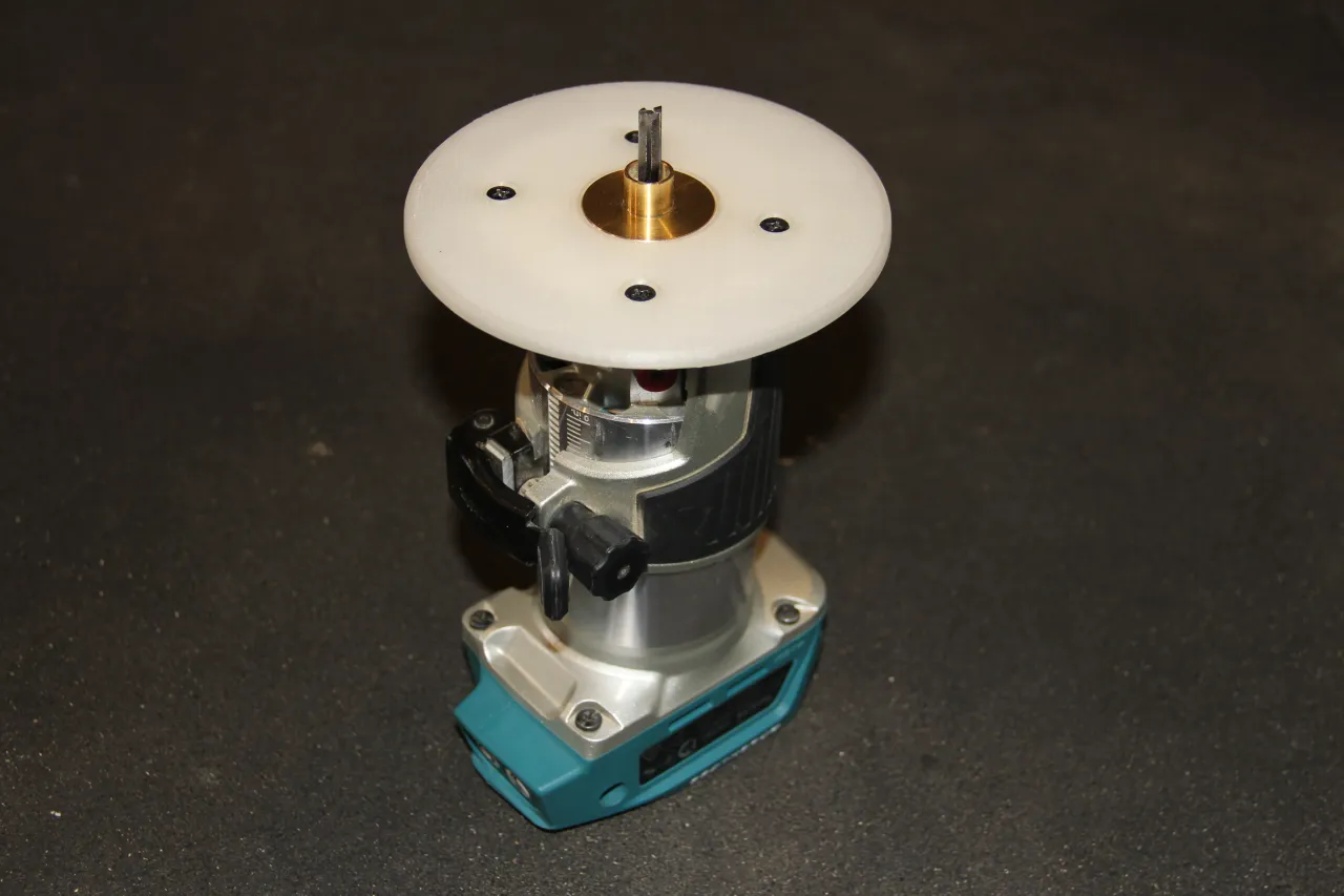 Makita Trim Router Base Plate by Steve Hodge | Download free STL model ...