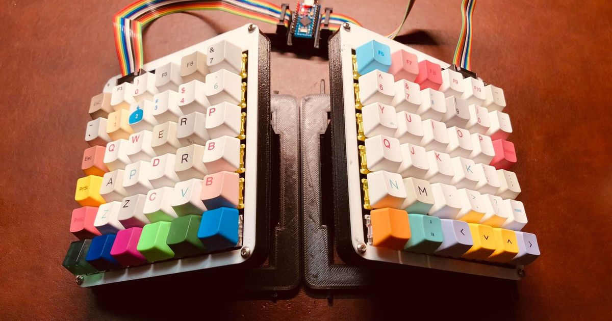 Pragmatic Keyboard Tent case by Botio | Download free STL model ...