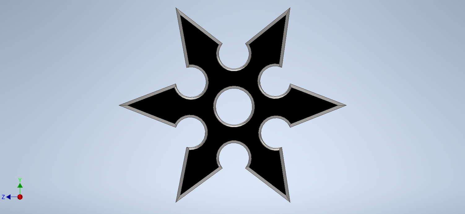 Throwing star by z.B Max Mustermann | Download free STL model ...