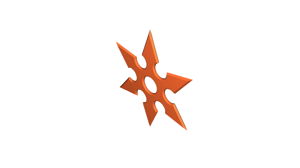 Throwing star by z.B Max Mustermann | Download free STL model ...