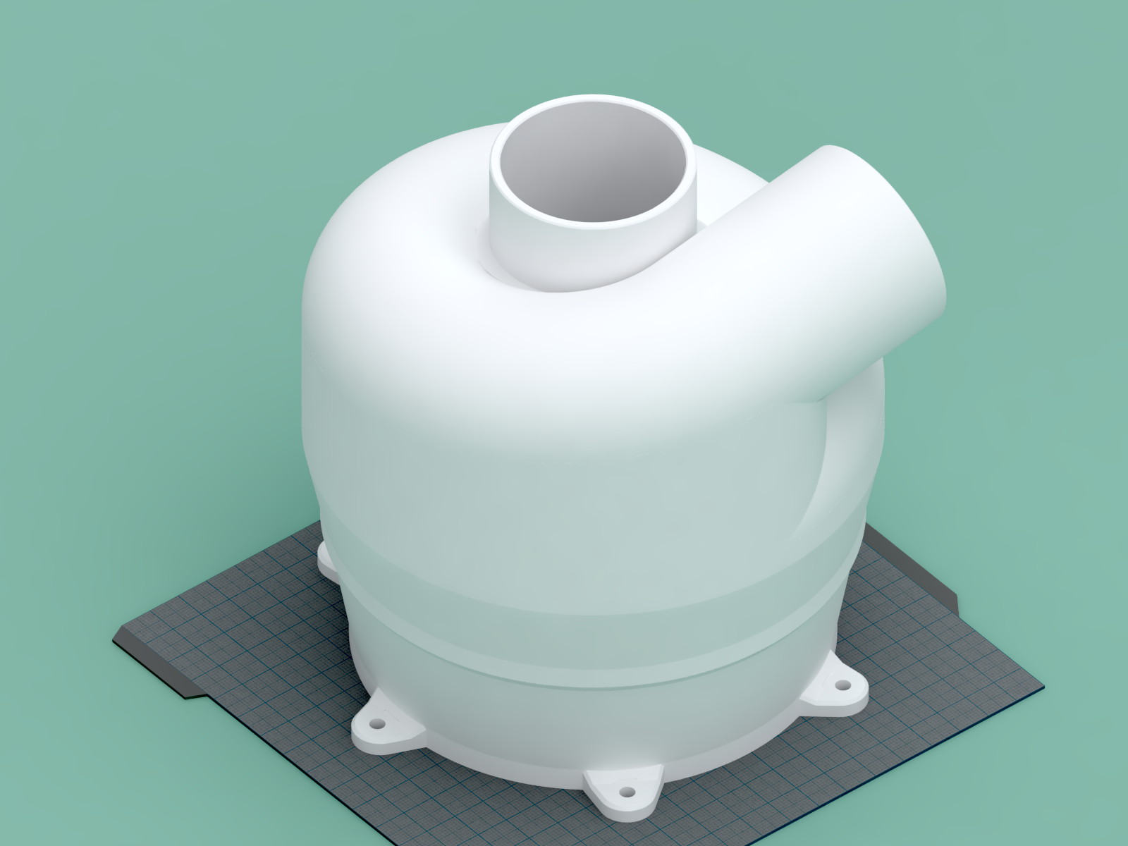 Cyclone Dust Collector by LHB | Download free STL model | Printables.com