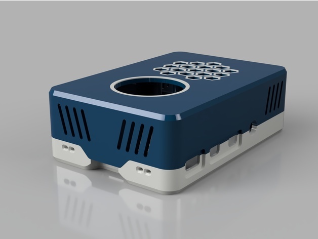 Raspberry Pi 4 Case & Stands w/Official PoE/PoE+ Support by Rcmaniac25 ...