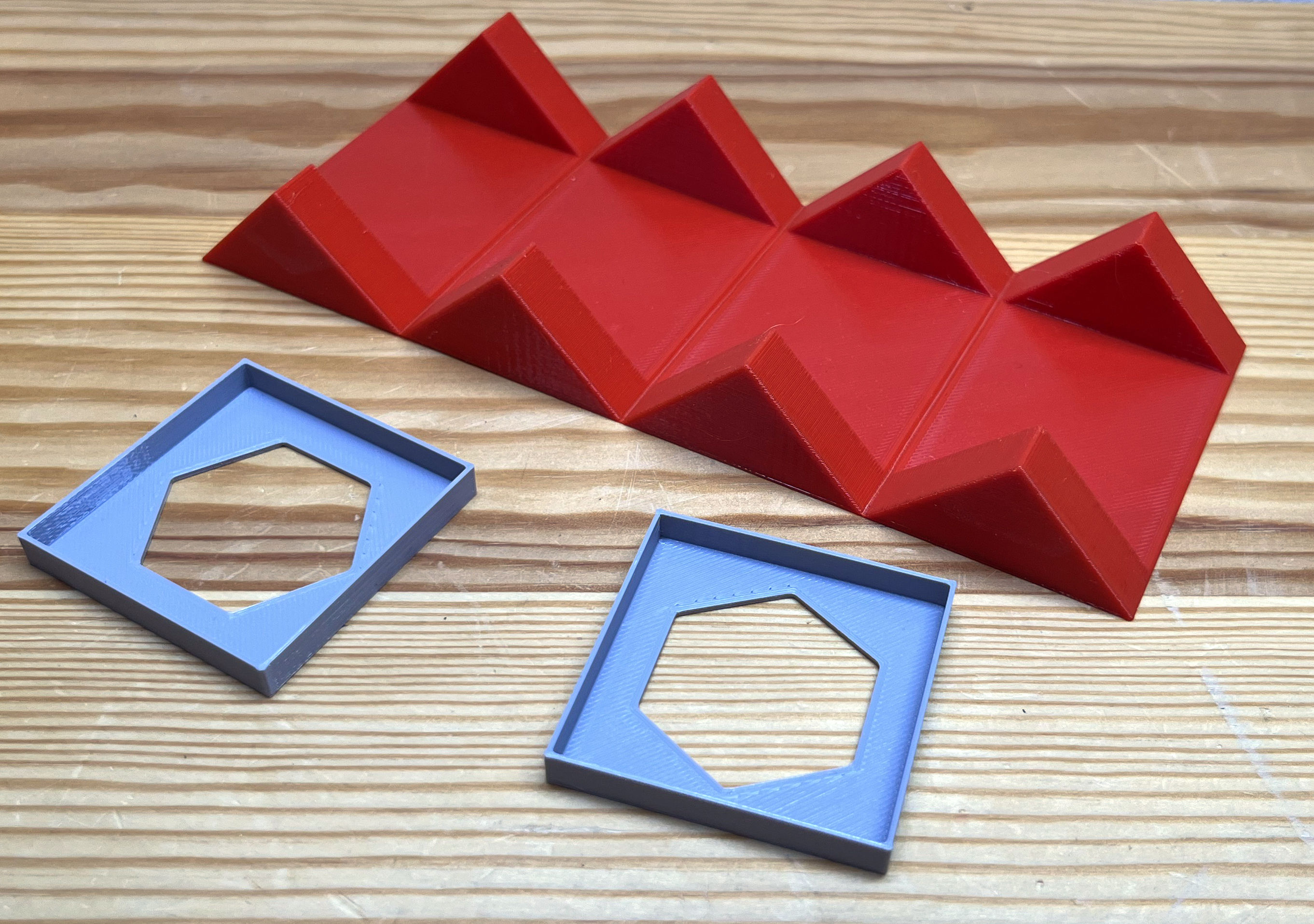 Folded box 43x43x70mm by r3l471v157 | Download free STL model ...