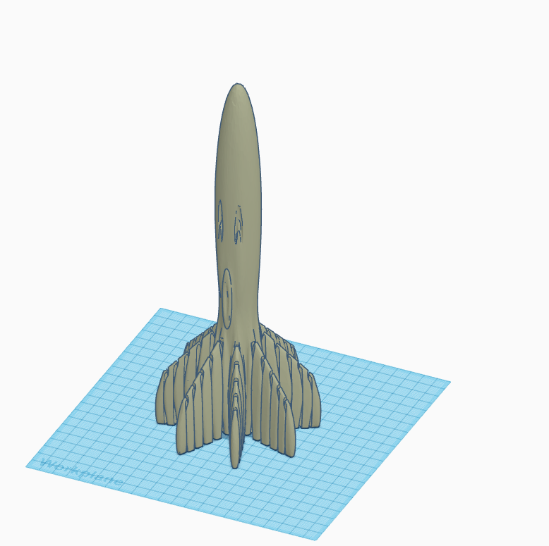 octopus rocket by Mr. Universe | Download free STL model | Printables.com
