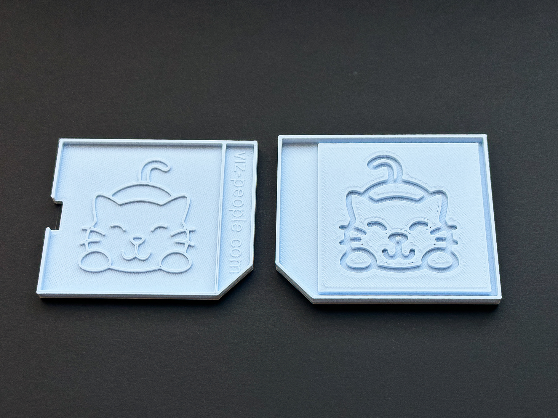 Cute cat paper emboser by Retron Print | Download free STL model ...