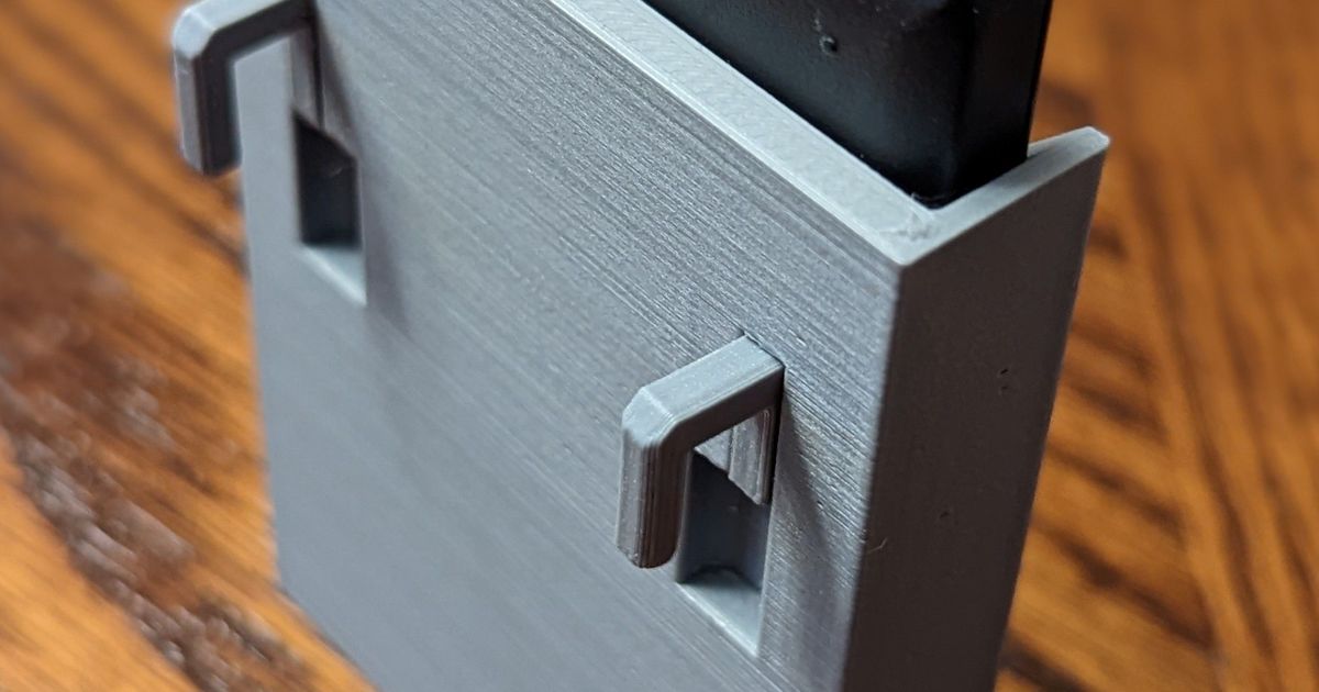 LED remote holder for IKEA SKÅDIS by webRat | Download free STL model ...