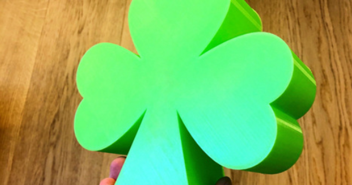 Shamrock tabletop decoration by Bendsen | Download free STL model ...
