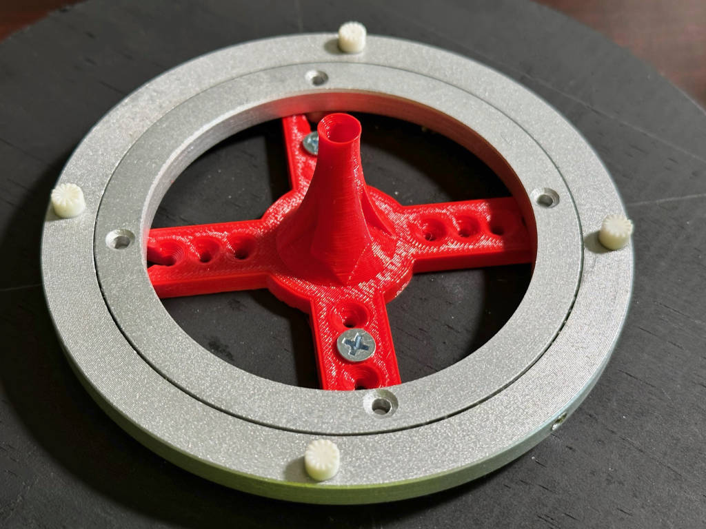 Lazy Susan turntable mount by NotLikeALeafOnTheWind | Download free STL ...