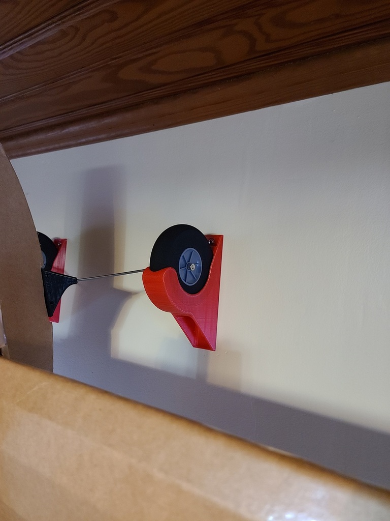 RC Plane Wall Mount for 110mm Wheels by WillL84 | Download free STL ...
