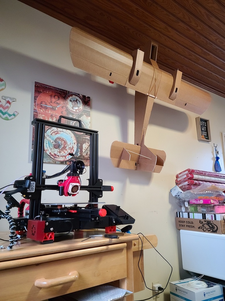 RC Plane Wall Mount for 110mm Wheels by WillL84 | Download free STL ...