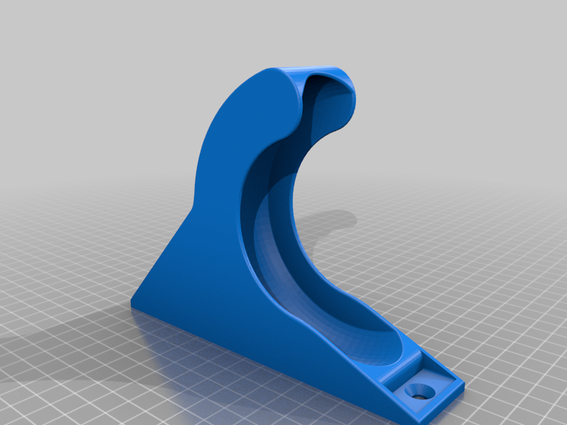 RC Plane Wall Mount for 110mm Wheels by WillL84 | Download free STL ...