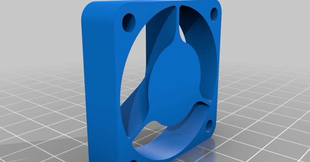 40mm Fan Spacer by WillL84 | Download free STL model | Printables.com