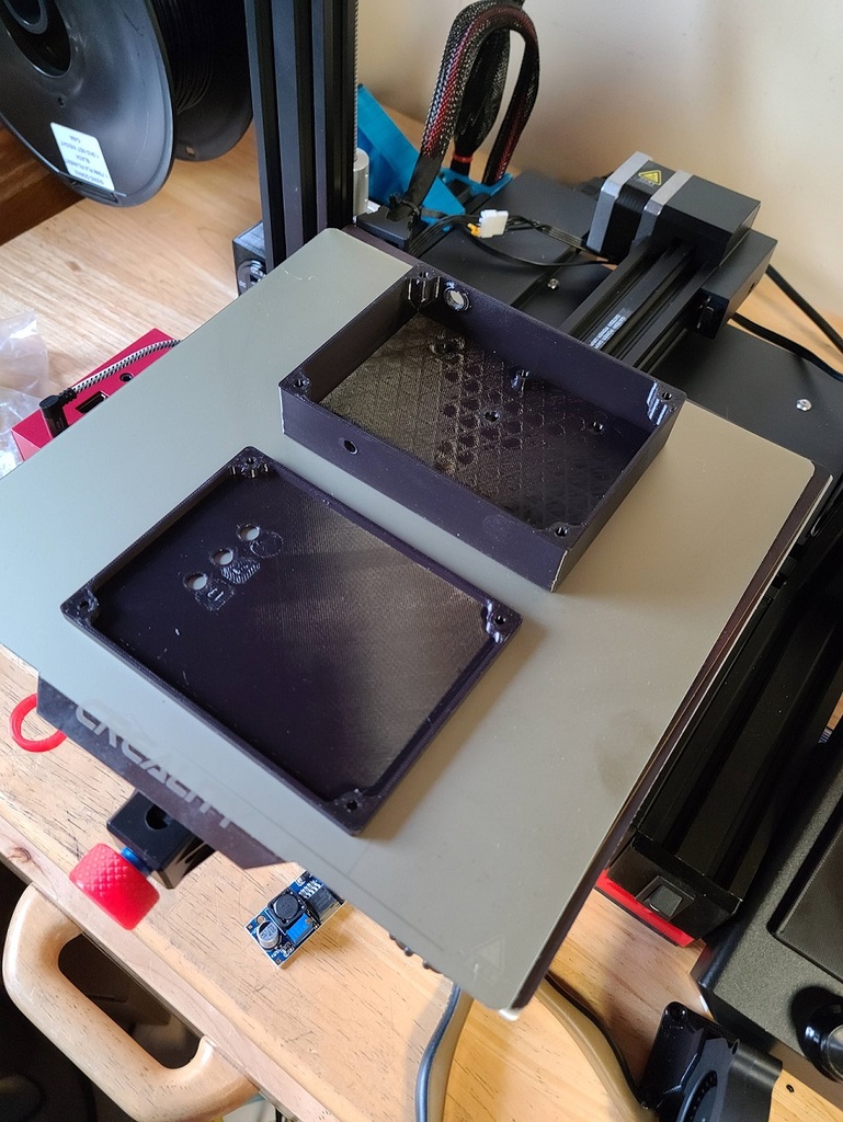 LED Base for GCrate Spiral Vase Rocket by WillL84 | Download free STL ...