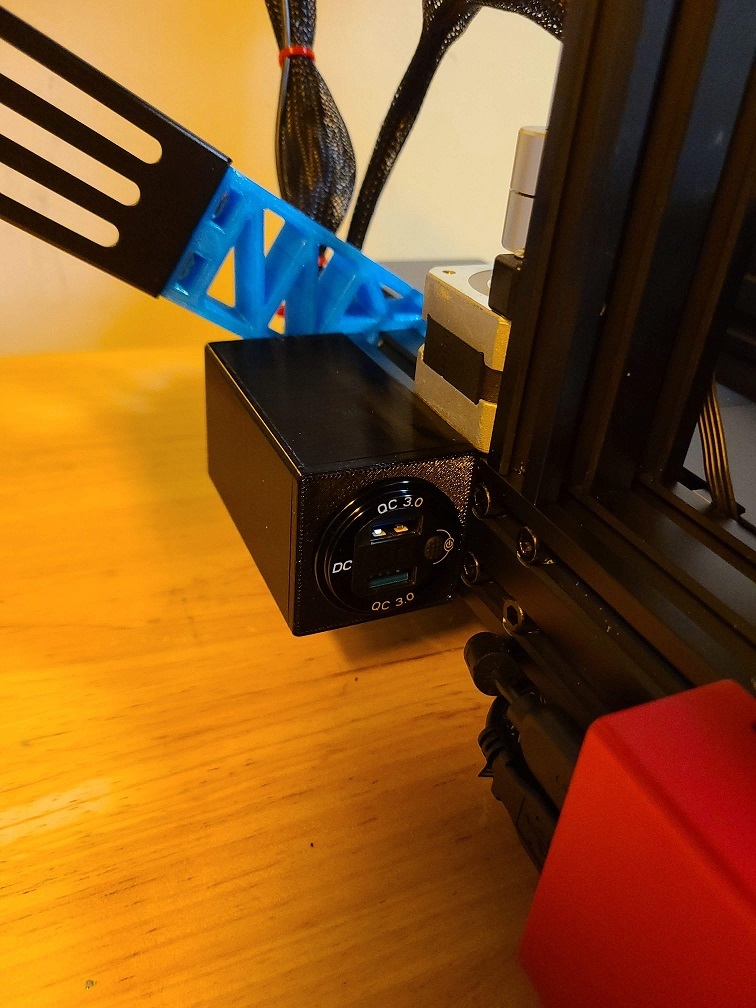 Ender 3 (Pro/V2) USB Socket Housing by WillL84 | Download free STL ...