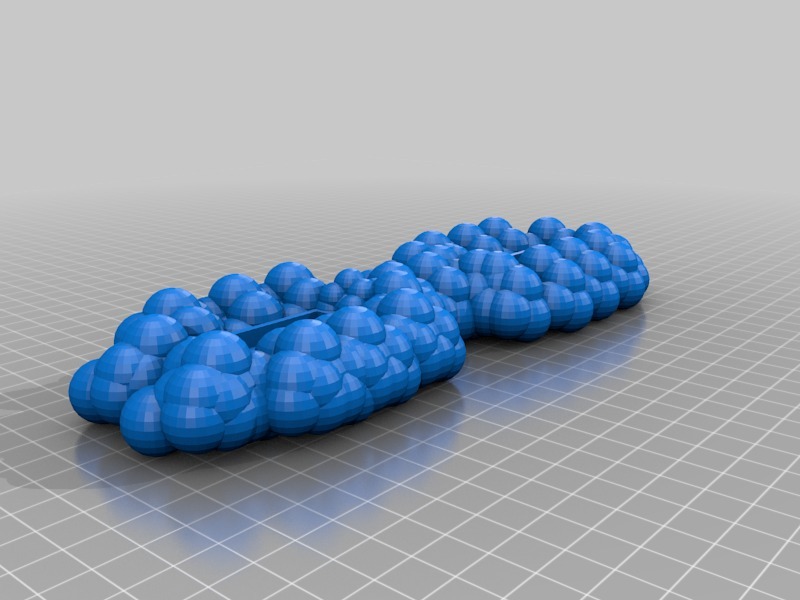 Cloud base for the 6-piece rainbow by WillL84 | Download free STL model ...