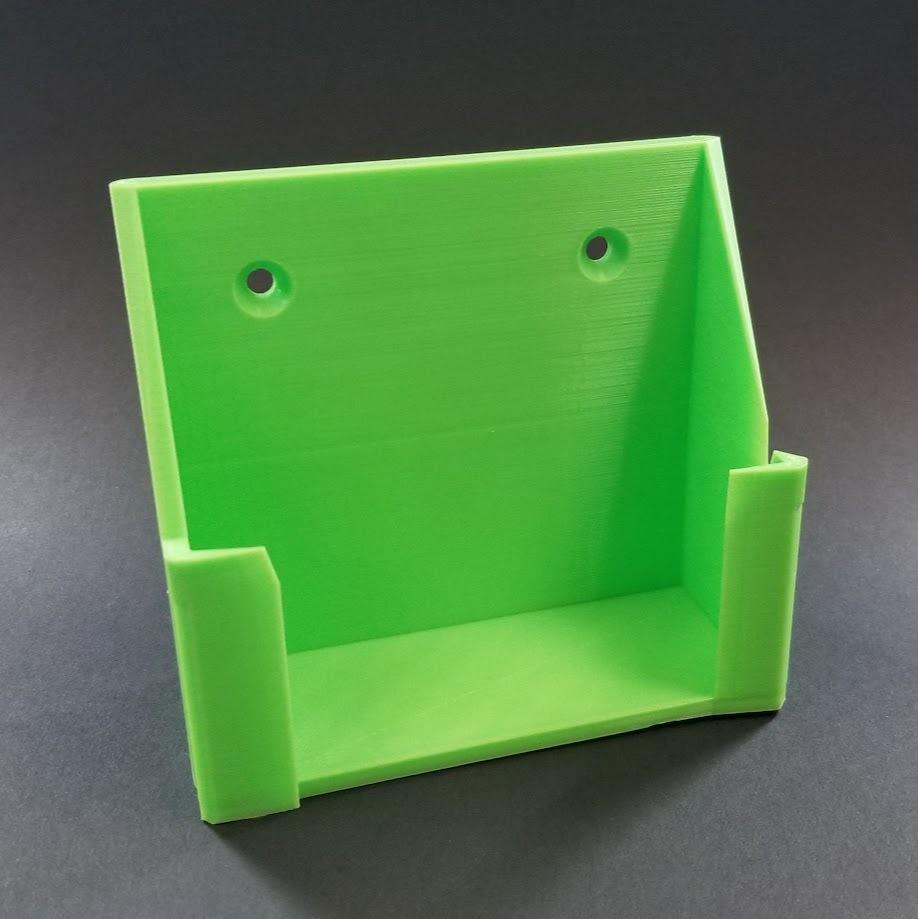 Wall-Mount Trifold Flyer Pamphlet Holder by qcmakerspace | Download ...