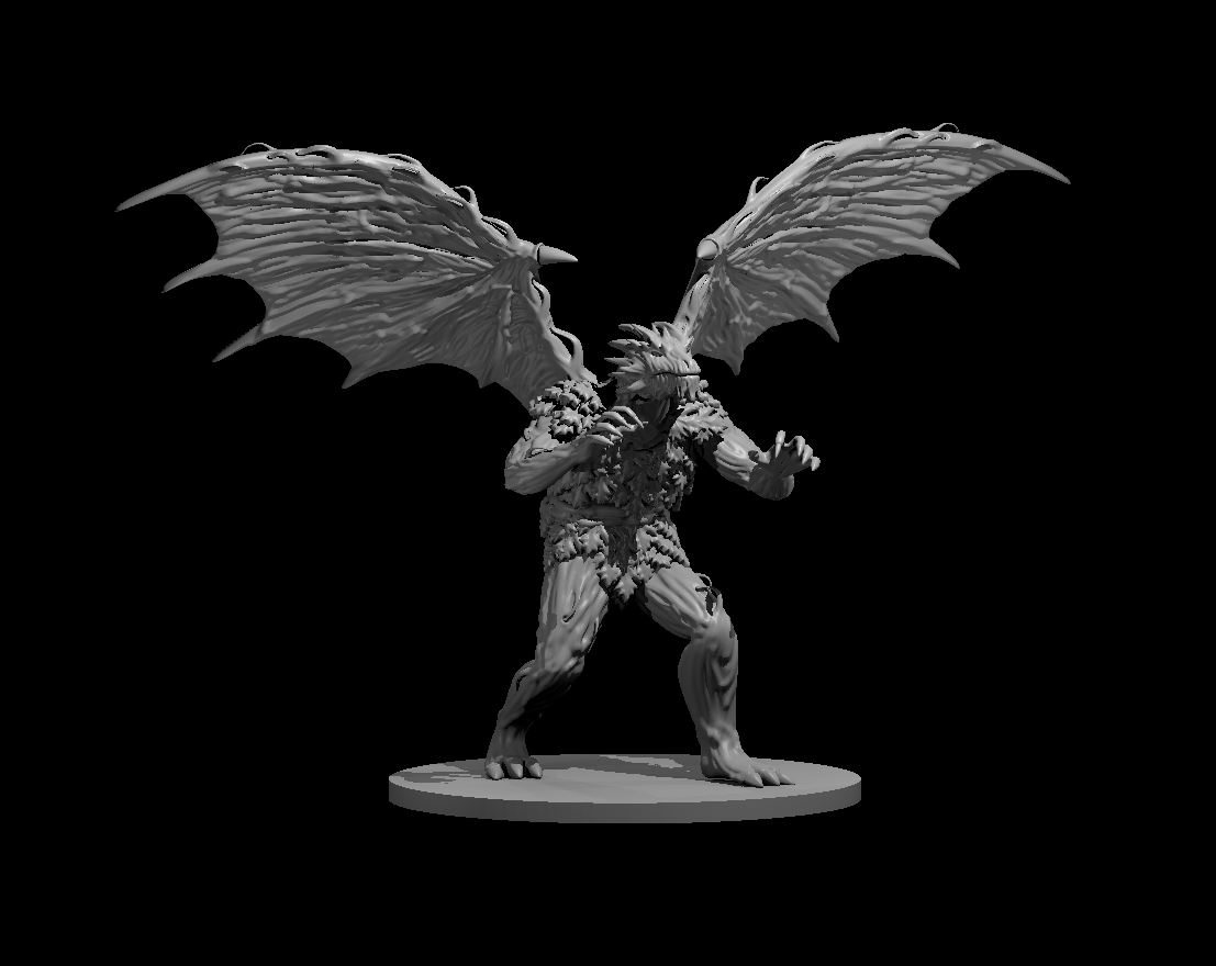 Draconic Vine Folk Warrior by MZ4250 | Download free STL model ...