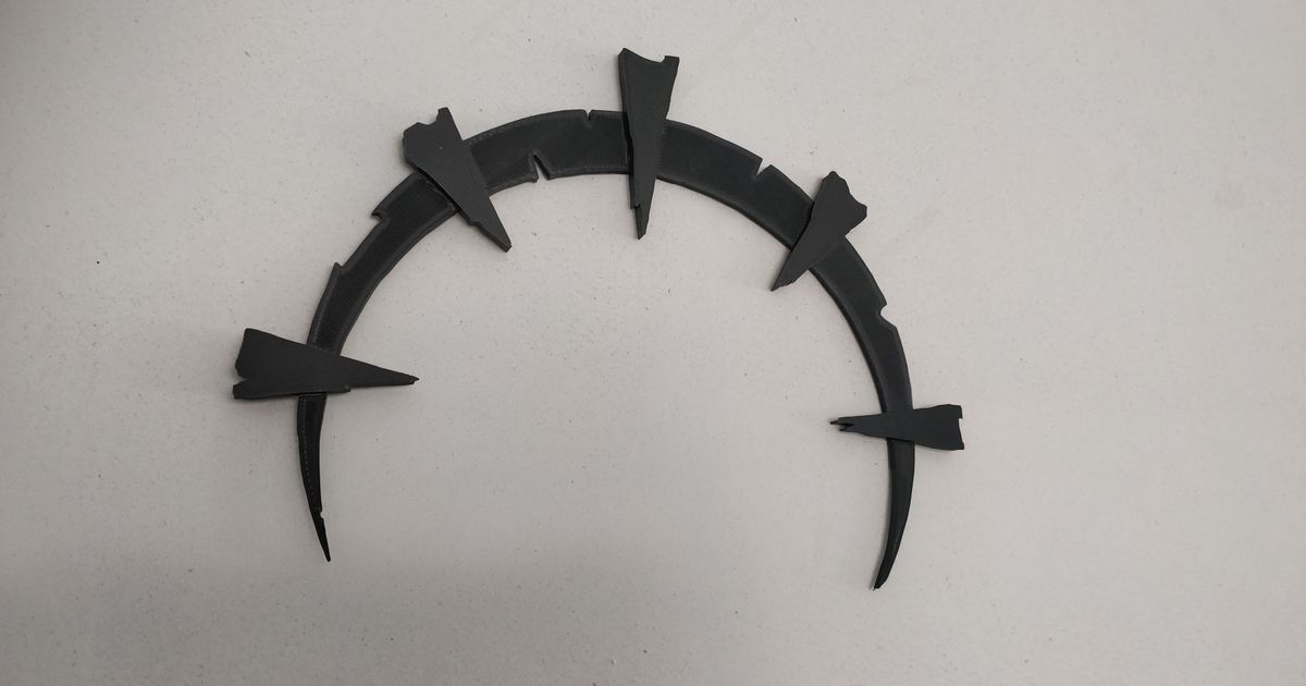Darkest Dungeon stress crown decoration by Dilem | Download free STL ...