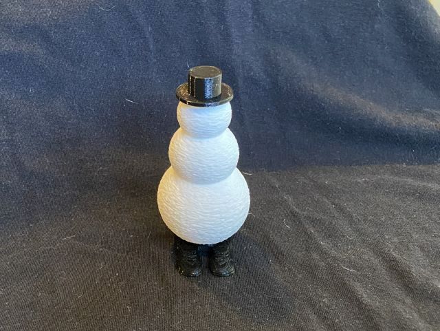Bobbling Snowman Bobblehead by rreibel | Download free STL model ...