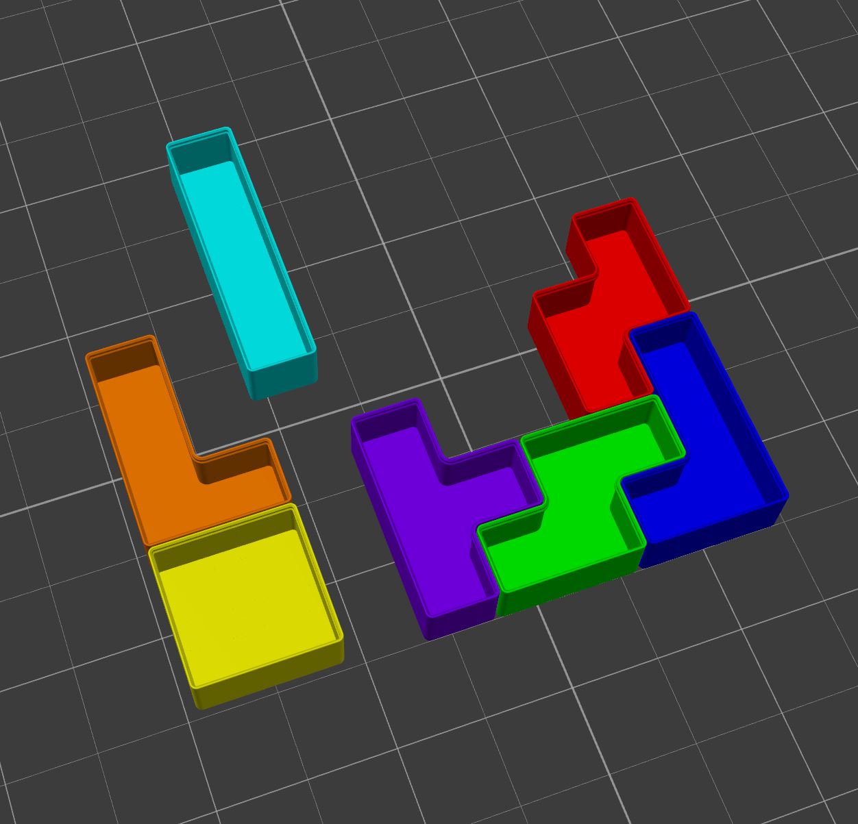 Gridfinitris by Hudston | Download free STL model | Printables.com