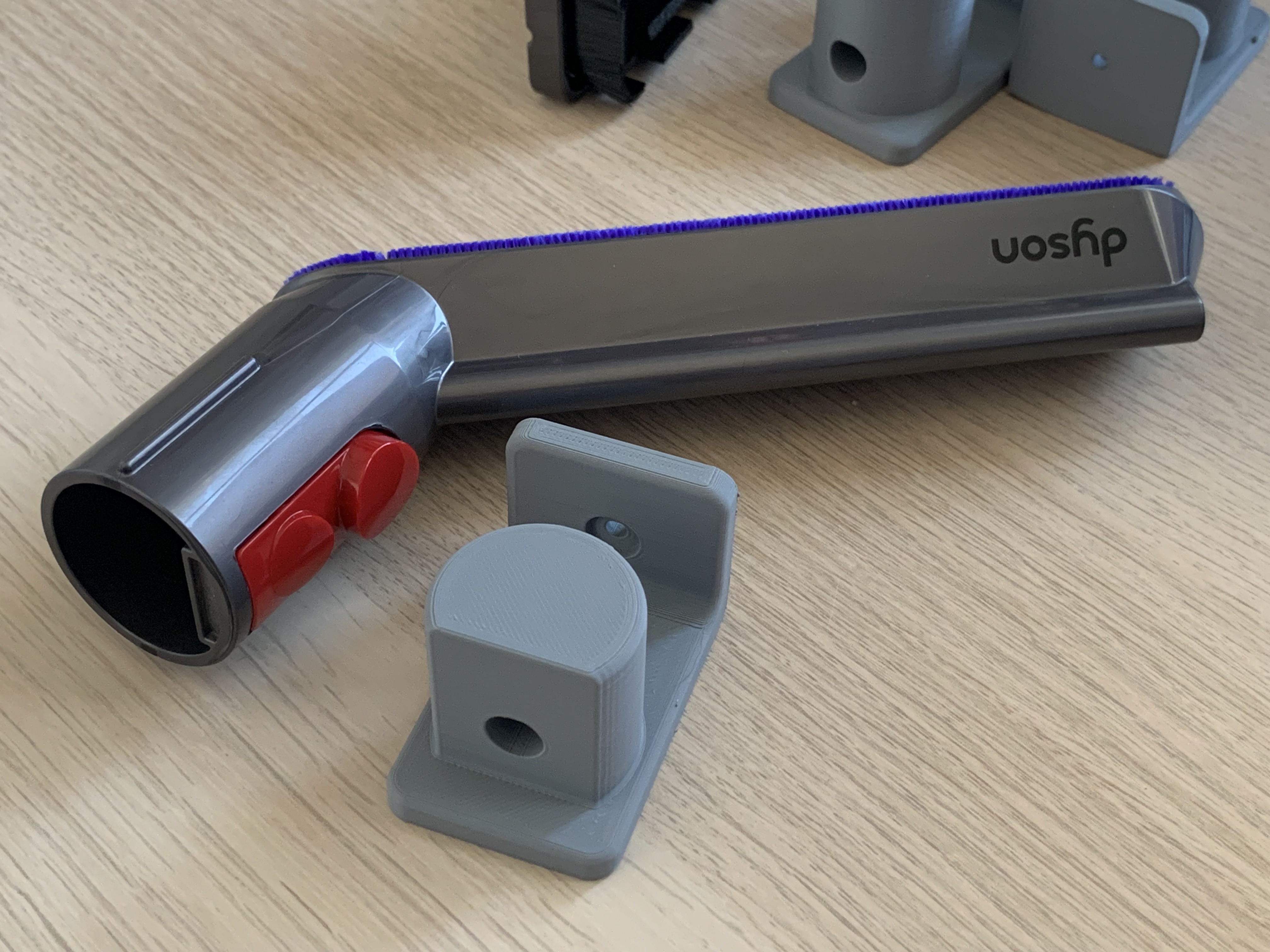 Wall mounts for Dyson Cinetic Big Ball attachments by Beetlebeetle ...