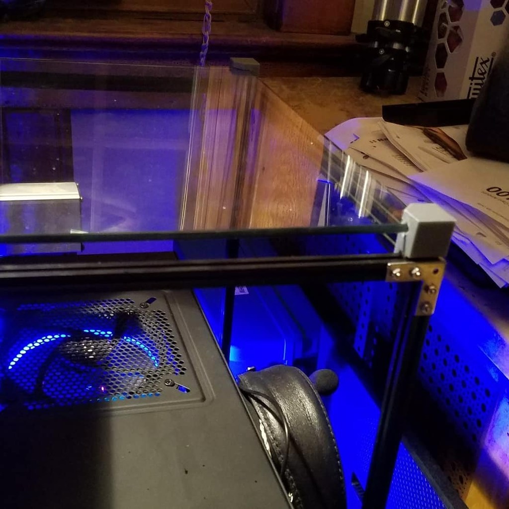 MakerBeam Glass Table Corner by Grgrs | Download free STL model | Printables.com