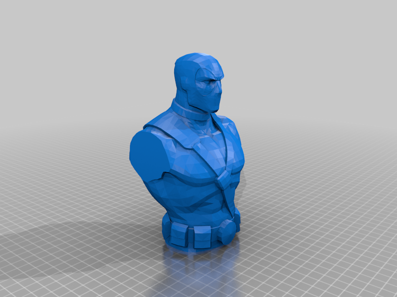 Simple Deadpool Bust - work in progress by Juan Barrera | Download free ...