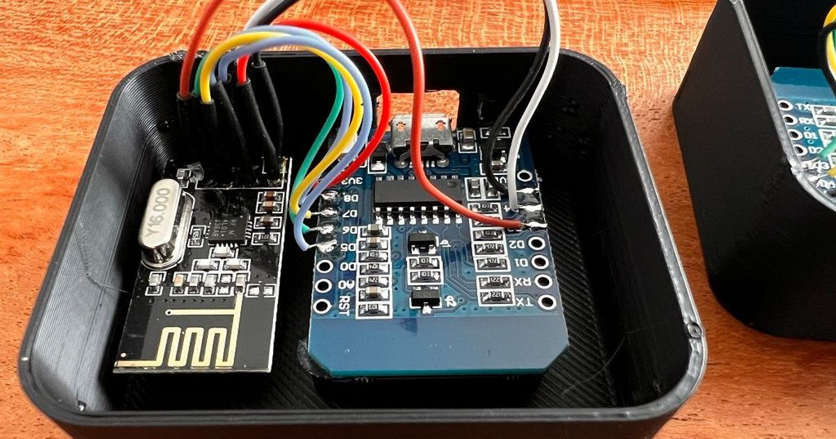 Hoymiles DTU für D1Mini + NRF24L01+ by MrBlue | Download free STL model ...