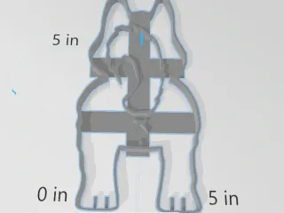 Husky Butt Cookie Cutter. by Peter Farell | Download free STL model ...