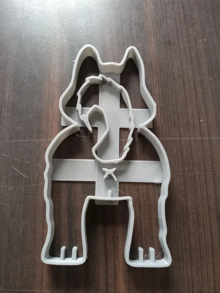 Husky Butt Cookie Cutter. by Peter Farell | Download free STL model ...