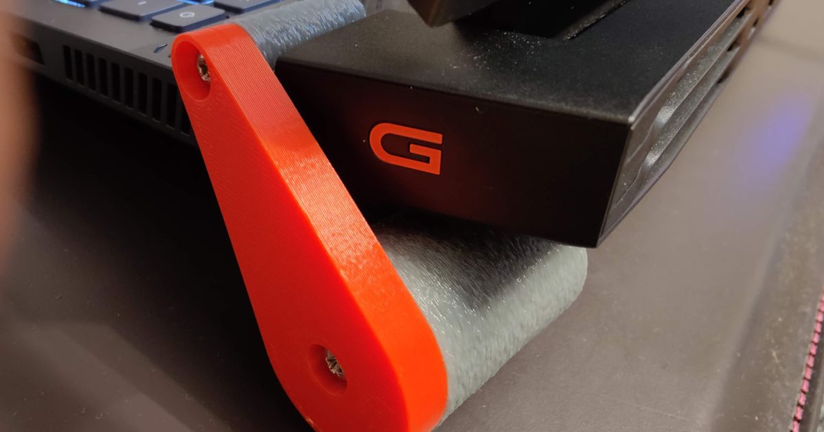 Laptop Riser by Slytheros | Download free STL model | Printables.com