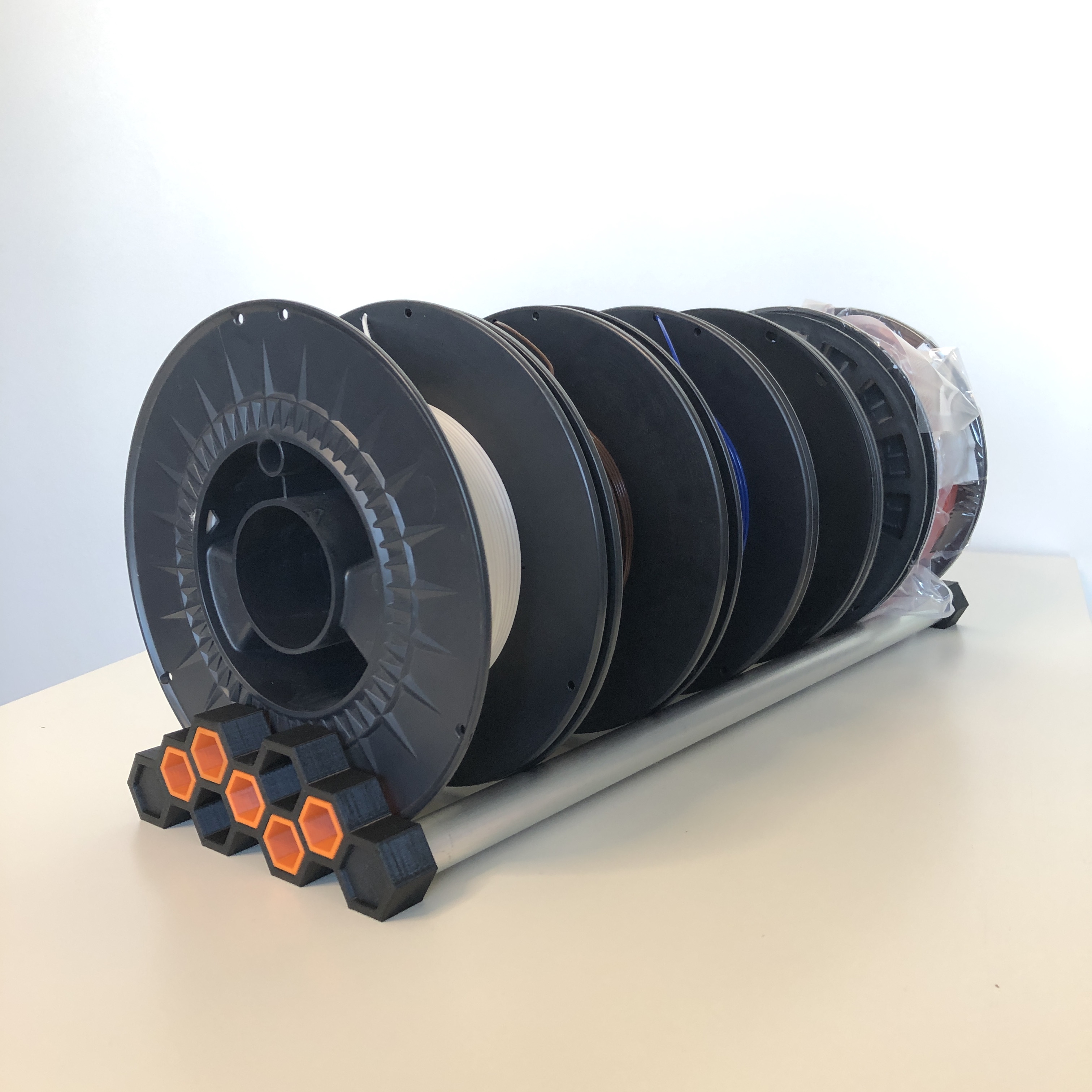 Filament Spool Storage Stand by mirabatek | Download free STL model ...