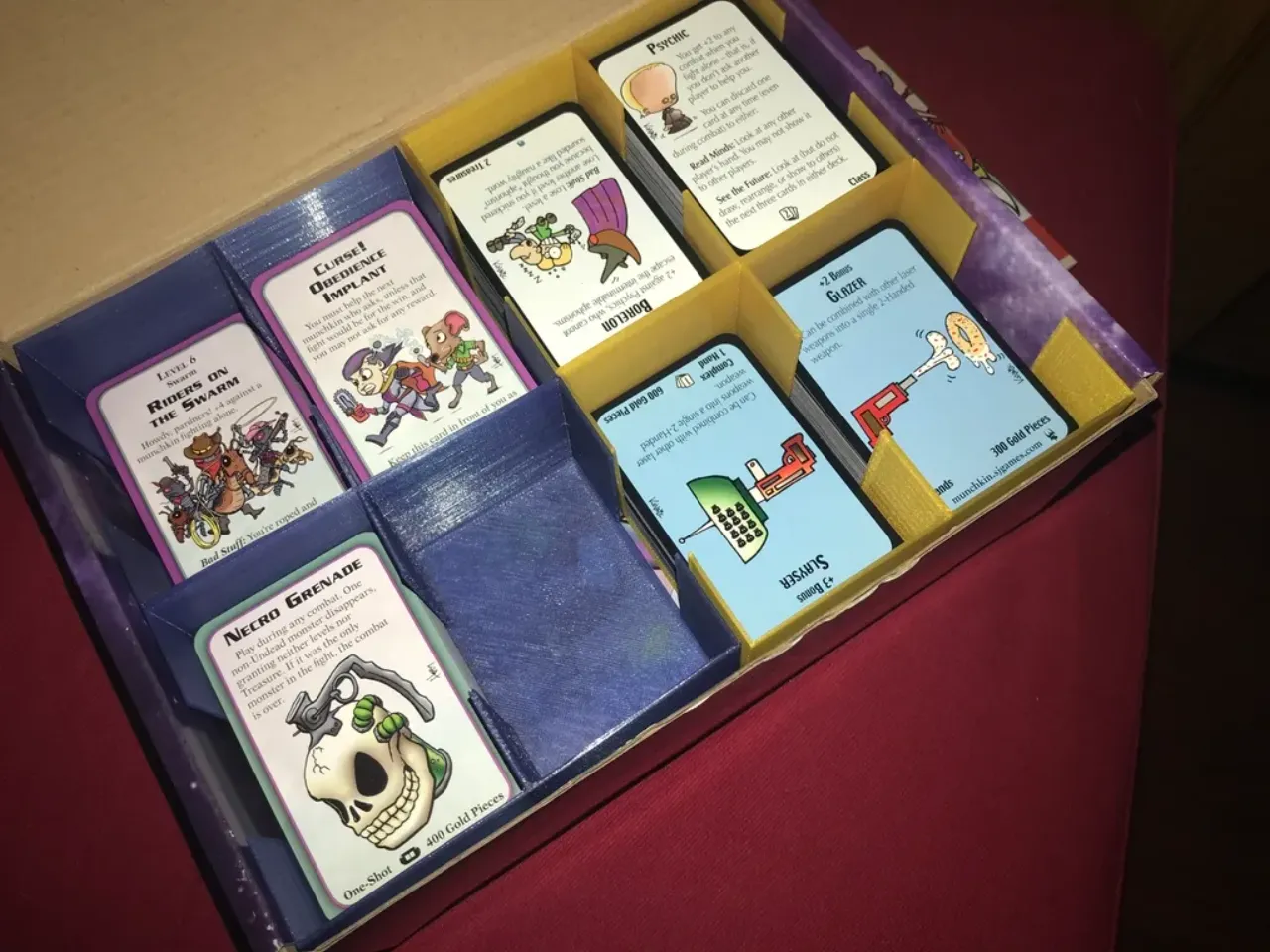Munchkin Starfinder Everything Box Card Insert by NerdMomma | Download ...