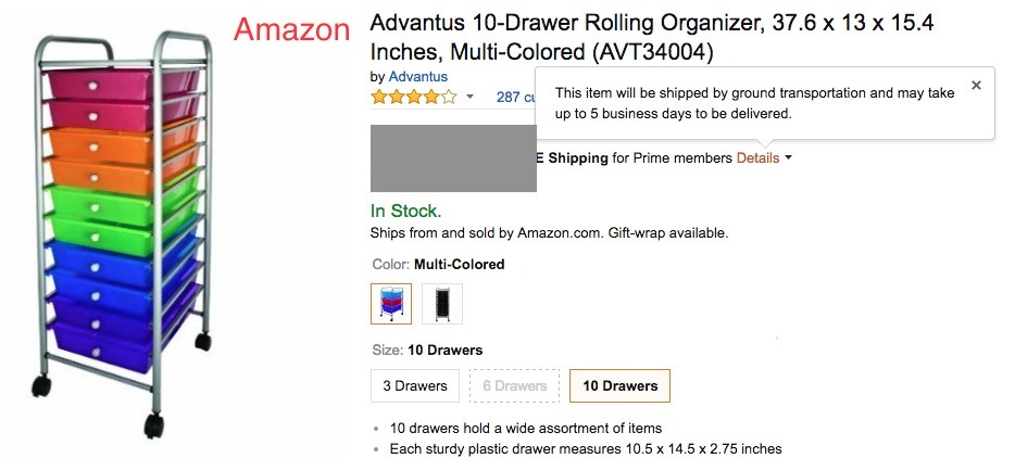 10 Drawer Cart - 1/8 & 1/4 Drawer Trays by NerdMomma | Download free ...