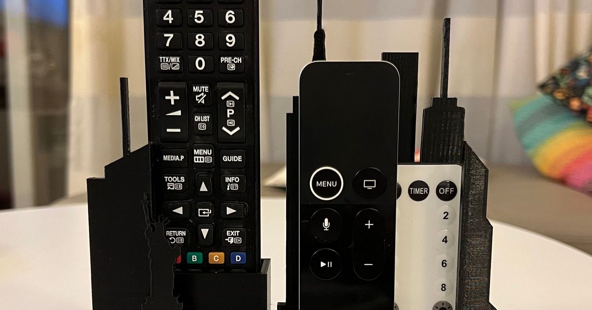 New York City Skyline Remote Holder by Blueberry Thor | Download free ...
