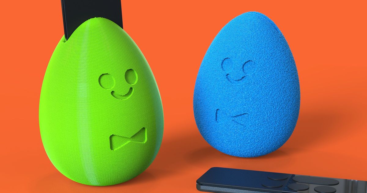 Roly-Poly Remote Holder by astrophage | Download free STL model ...