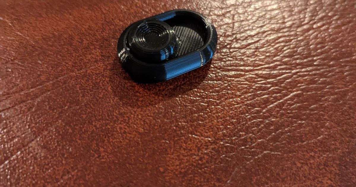 Itty bitty fidget 1 magnet bottom piece by Brix | Download free STL ...