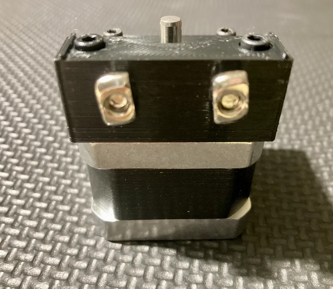 Ender 3 Z-Axis Stepper Motor Mount with M4 Screws/T-nuts by elcubano ...