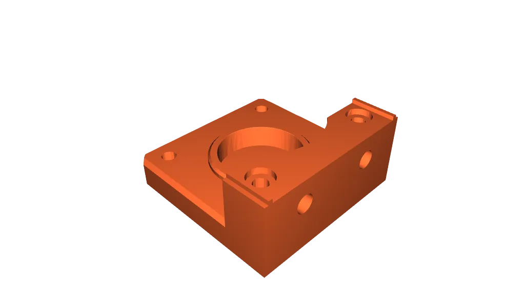 Ender 3 Z-Axis Stepper Motor Mount with M4 Screws/T-nuts by elcubano ...