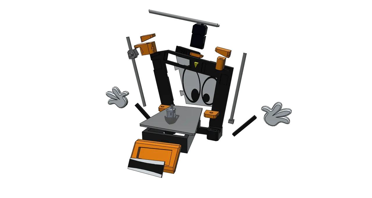 Prusa Printer - Prusa Mate!!! by neil3dprints | Download free STL model ...